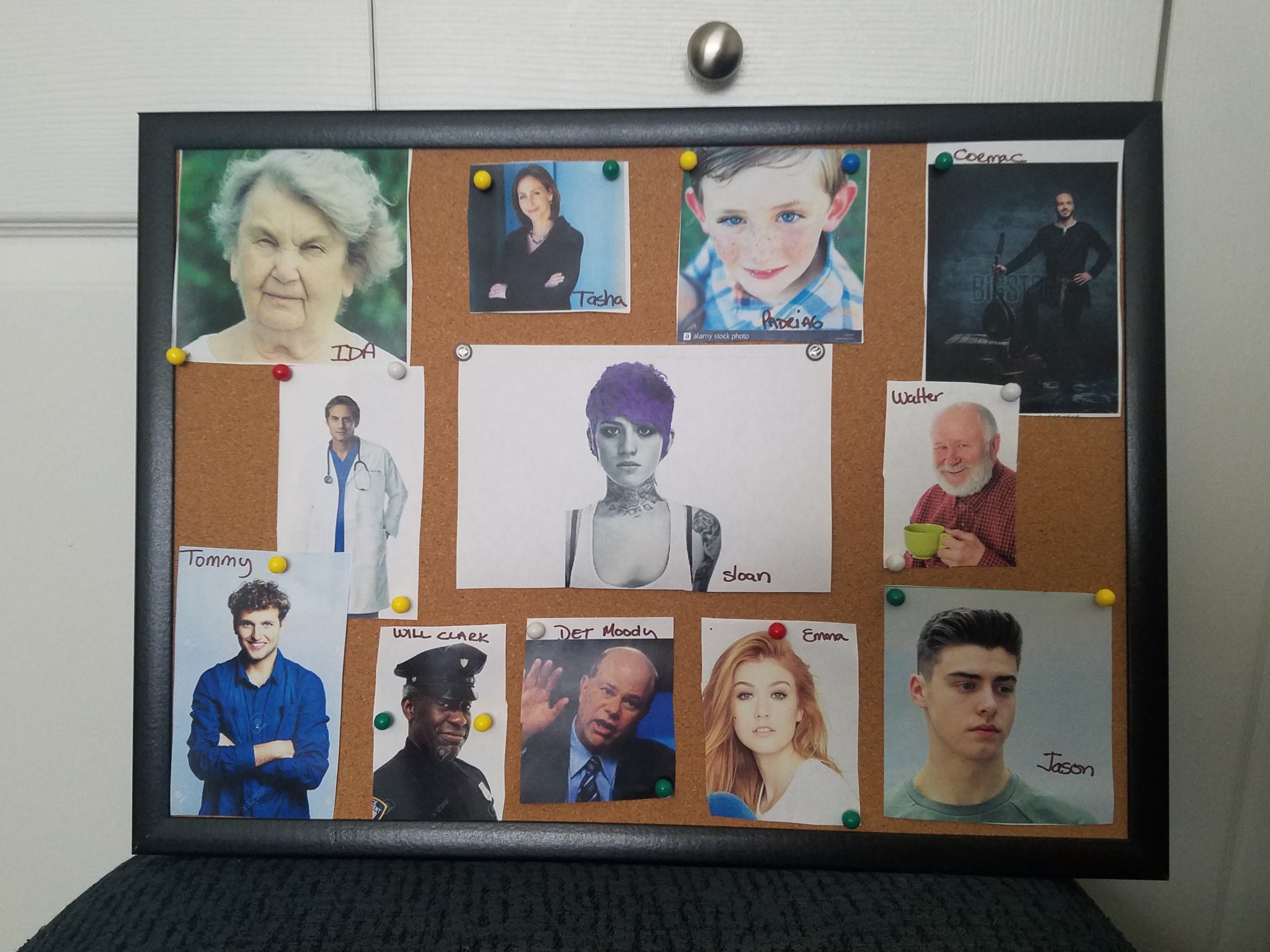 Character Picture Board - Belinda M Gordon